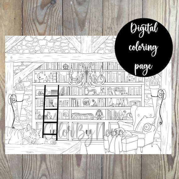Cabinet Coloring Page