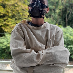 BESTSELLER - Ivory White Straitjacket Asylum Horror Costume Replica ...