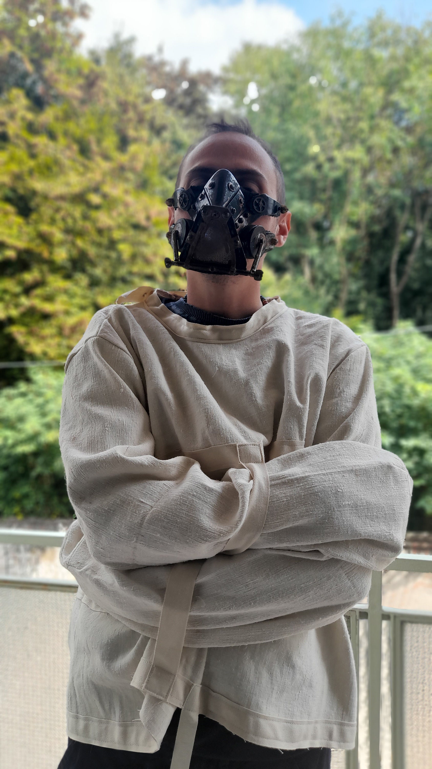 BESTSELLER Ivory White Straitjacket Asylum Horror Costume - Etsy