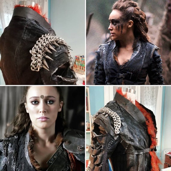 Commander Lexa From the 100 Cosplay Costume Postapocalyptic | Etsy