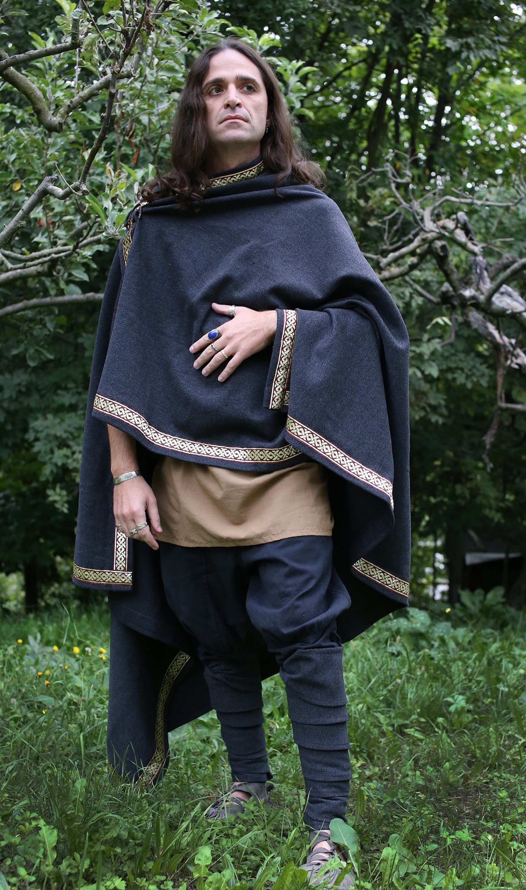 Viking Leg Wrap for Viking or LARP Costume Reenactment Celtic Clan ...