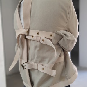 Straitjacket Only for ESCAPOLOGY Ivory Houdini Magician Illusionist ...