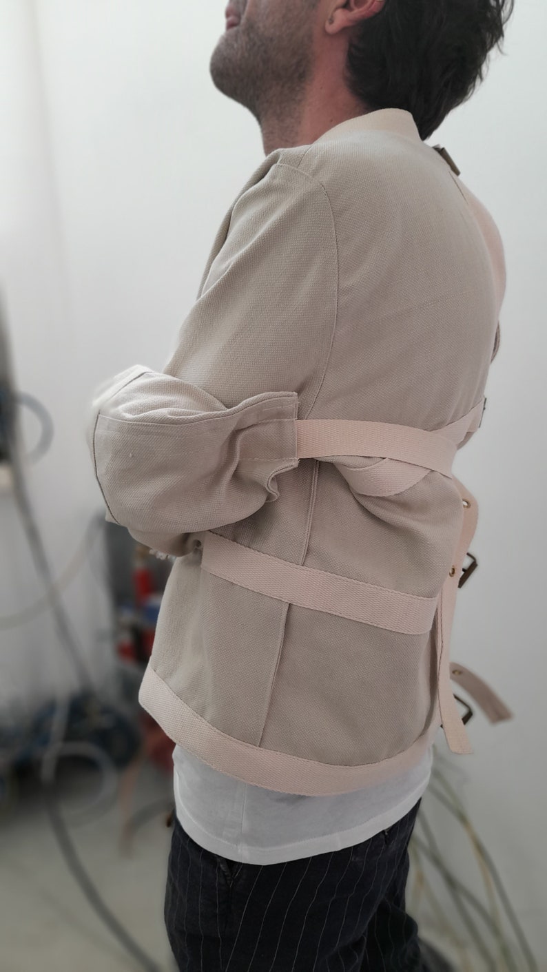 Straitjacket Only for ESCAPOLOGY Ivory Houdini Magician Illusionist ...