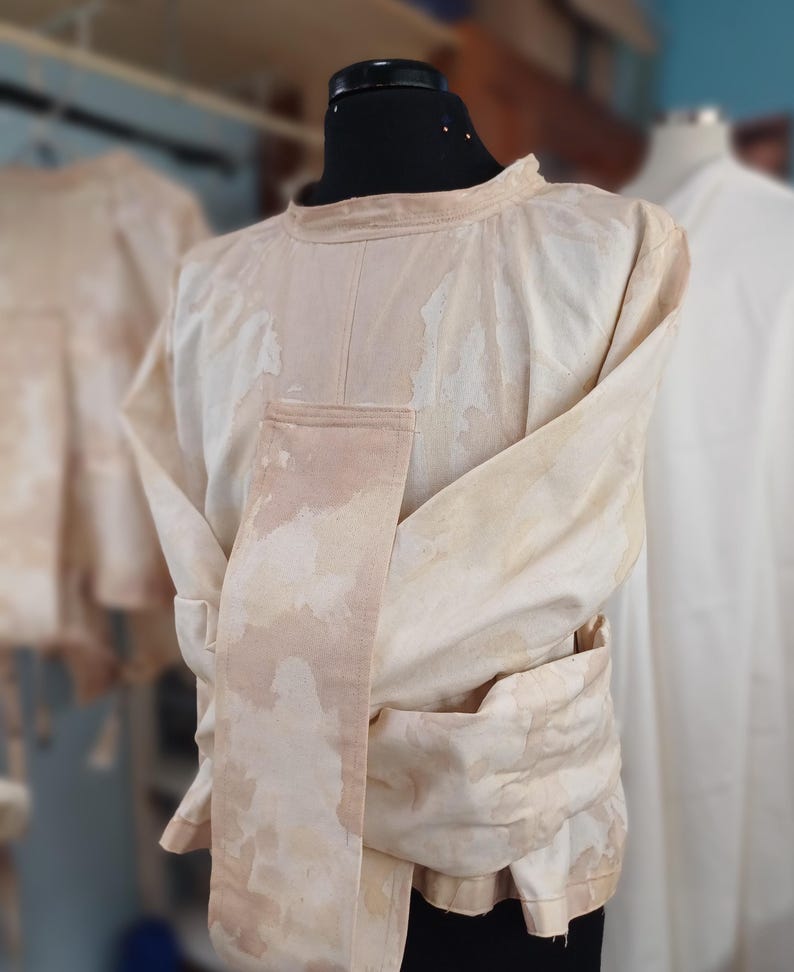 WORN-OUT Look Ivory Straitjacket Asylum Vintage Costume Replica ...