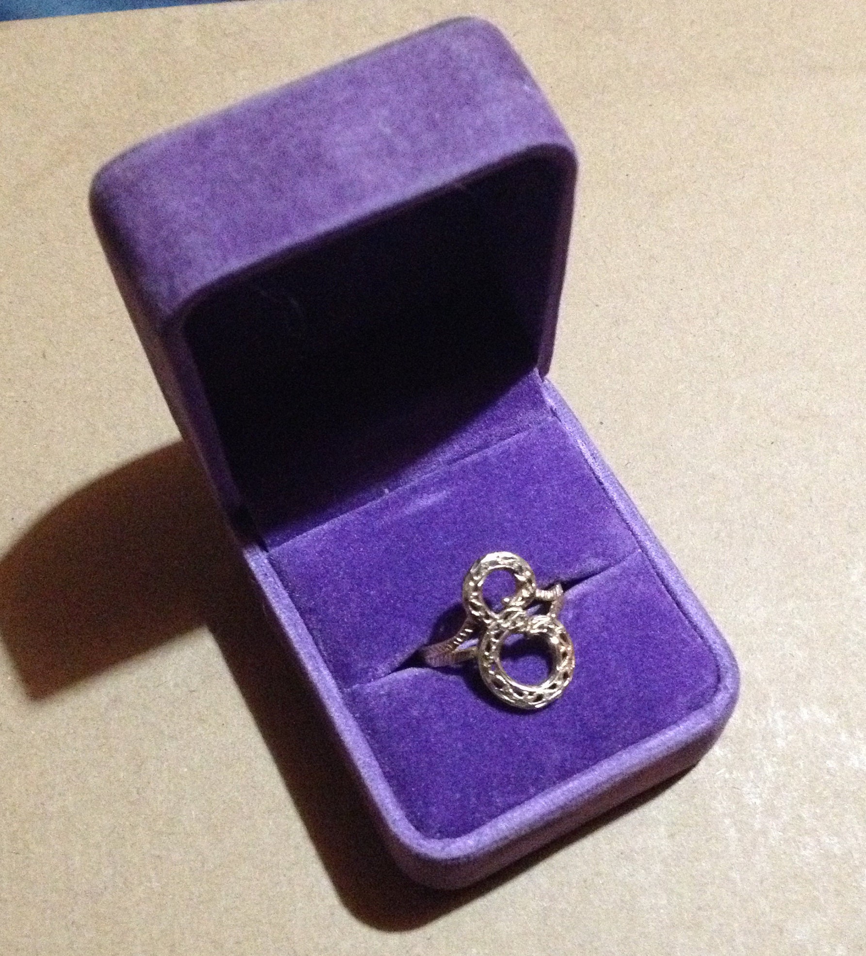 14k Gold Ring Signet Ring Calligraphy E Greek E Size 9.5 - Etsy