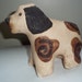 Primitive Folk Art Handmade, Hand Painted Canvas Stuffed Animals Cat ...