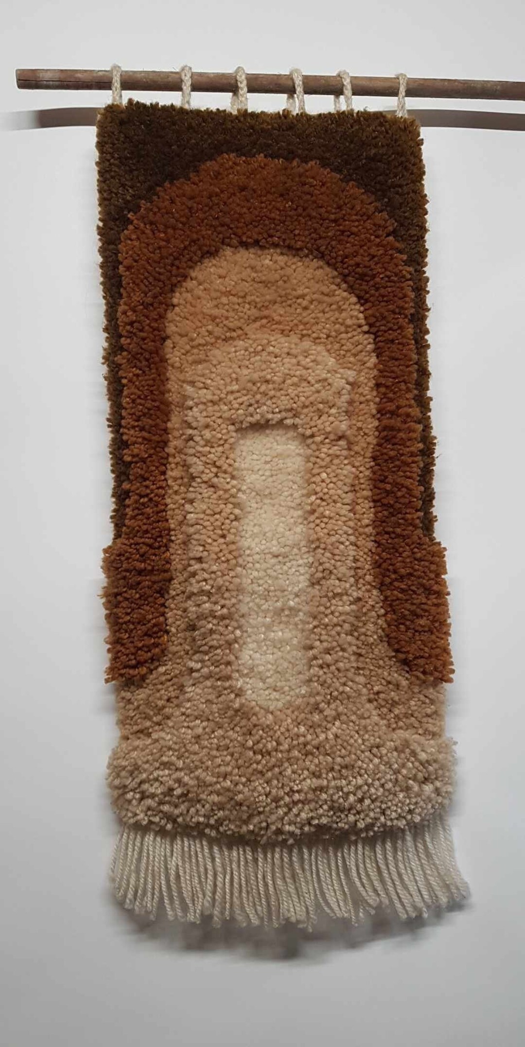 Mid Century Modern Latch Hook Wall Hanging Wall Tapestry - Etsy