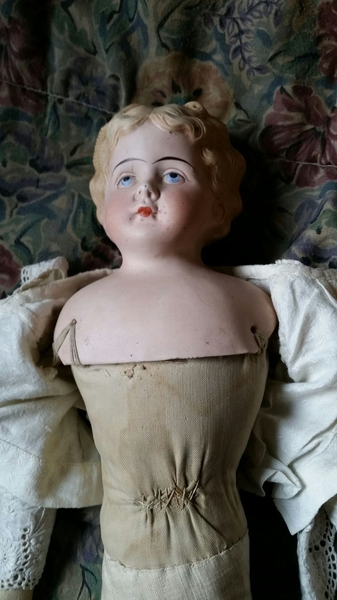 Antique Parian Doll C. F. Kling Shoulder Head Circa 1800's - Etsy