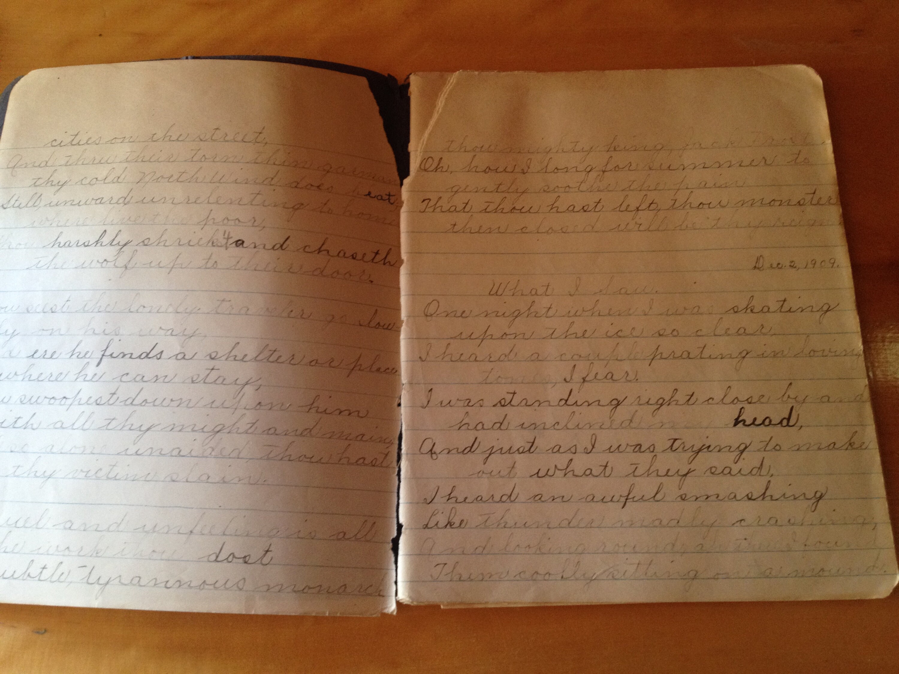 Two Edwardian Era Handwritten Composition Notebooks Circa 1900's - Etsy