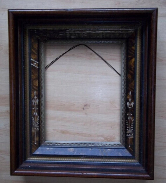 Eastlake Deep Cove Frame Antique Victorian Carved/ Incised - Etsy