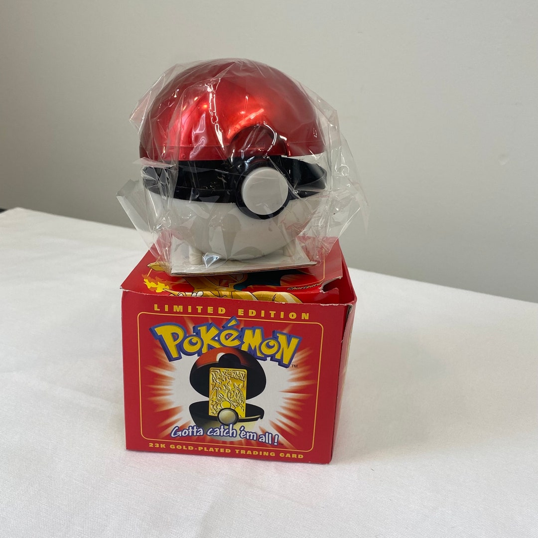 Pokémon Charizard 1999 23 Karat Gold Plated Limited Edition Sealed Card ...