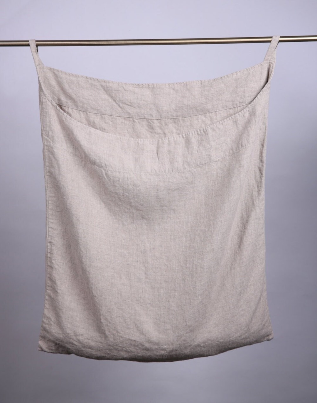 Linen Laundry Bag / Linen Bag / Hanging Laundry Bag / Wall Laundry Bag ...