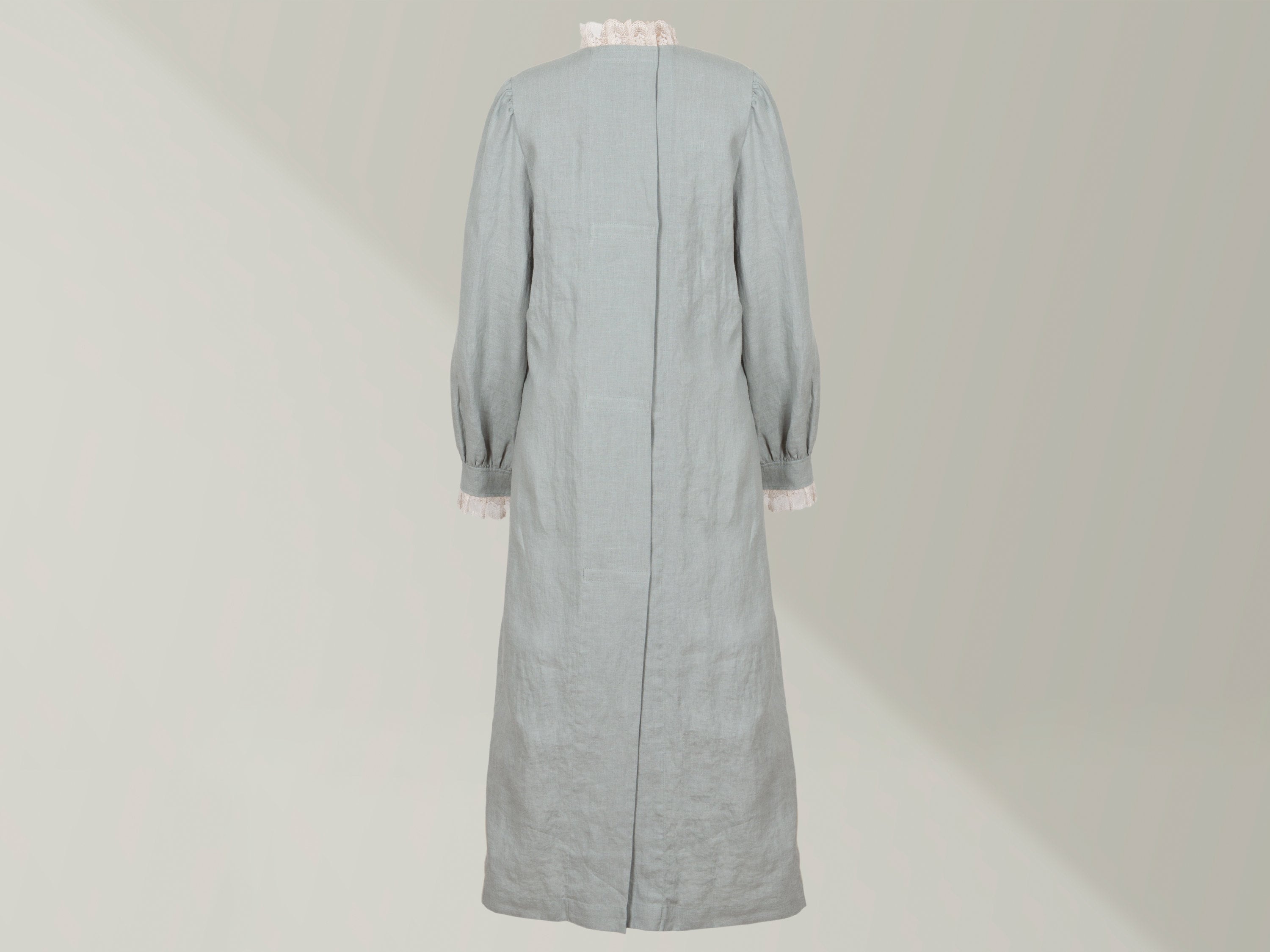 Linen Funeral Dress for the Deceased, Funeral Linen Dress, Burial Linen ...