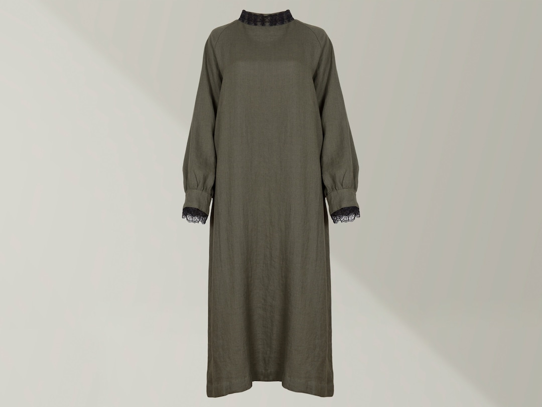 Linen Funeral Dress for the Deceased / Dress for the Deceased / Funeral ...