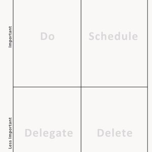 Eisenhower Matrix Time Management Template for Remarkable 2 Devices - Etsy