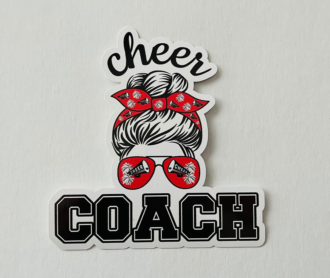 Cheer Decal, Cheerleader, Cheer Coach Decal, Cheerleading Coach, Cheer ...