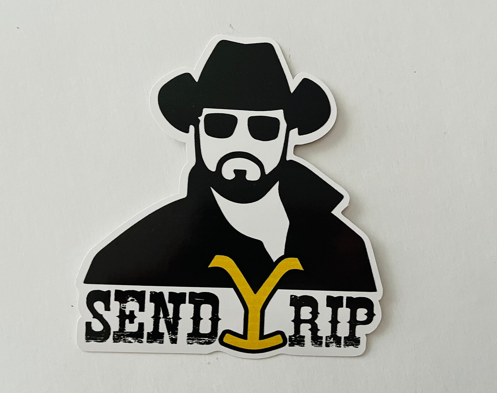 Send Rip Sticker Rip Yellowstone Decal Rip Wheeler Sticker | Etsy Australia