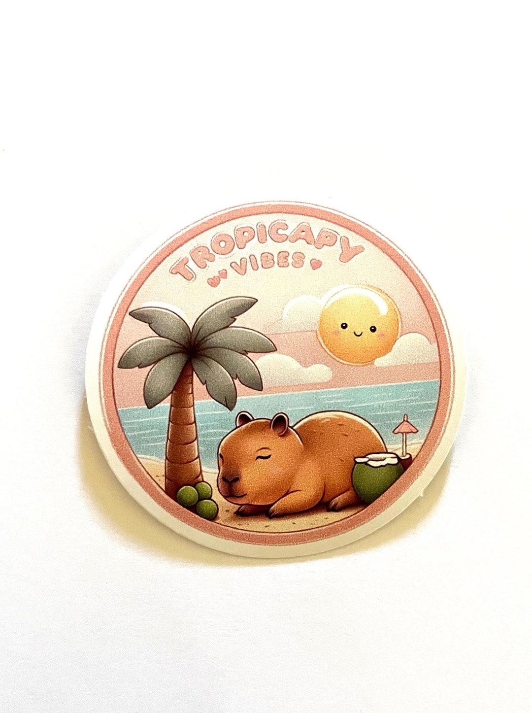 Capybara Sticker, Tumbler Decal, Car Decal, Capybara Lover, Capybara ...