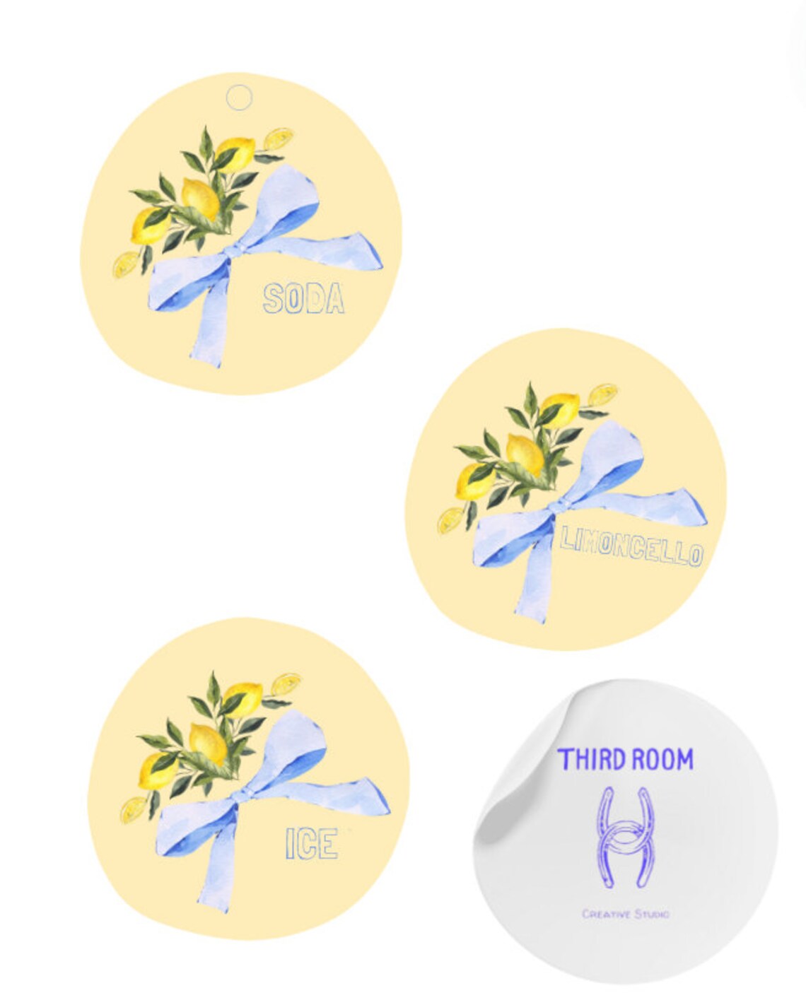 Cute "li-mom-cello Spritz Bar" Sign & Drinks Labels Limoncello Bar ...