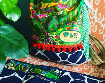 Giraffe backpack | Etsy