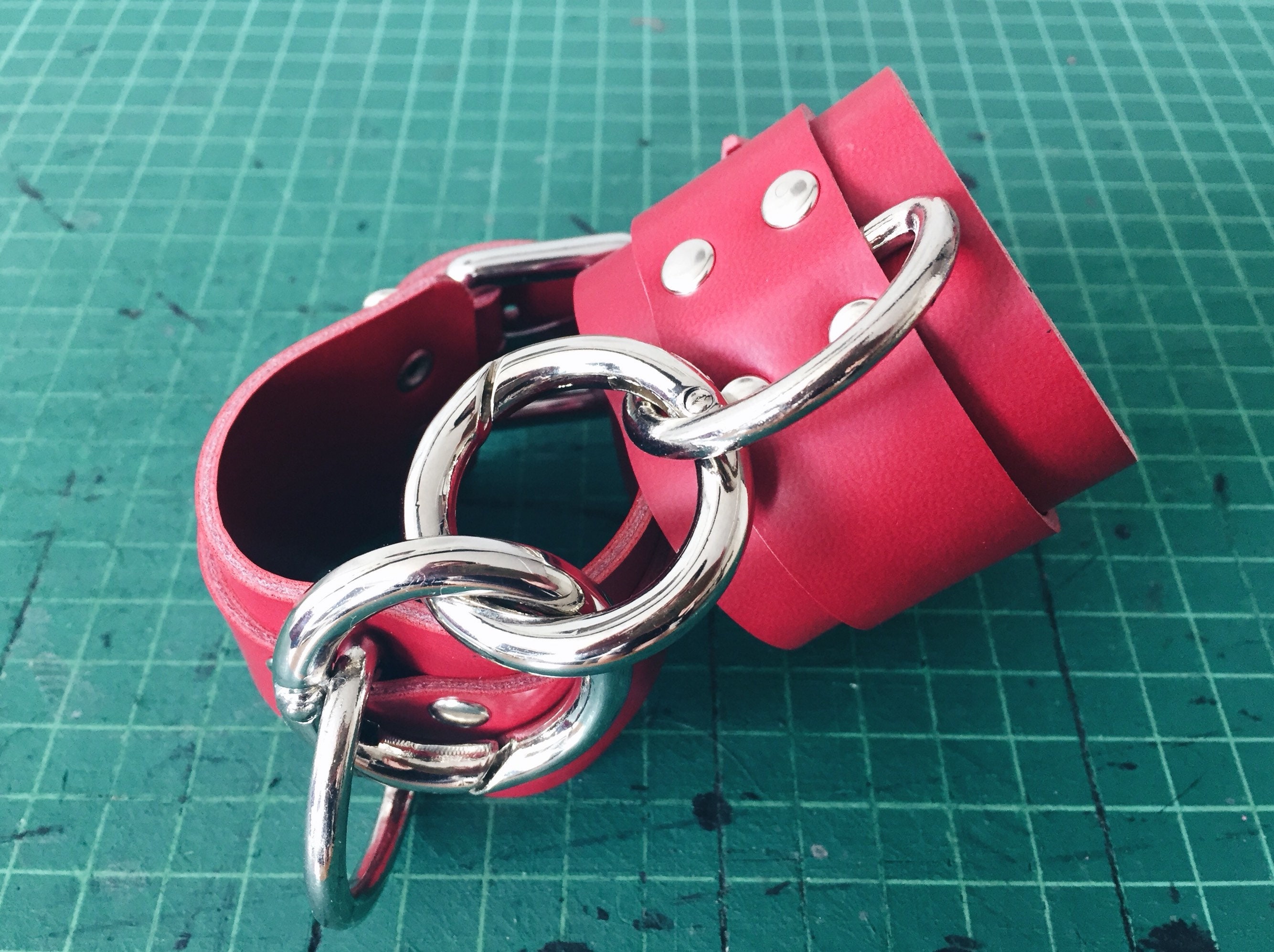 Wrist And Ankle Cuffs Bracelet Set Bondage Set Sex Play Secure Etsy