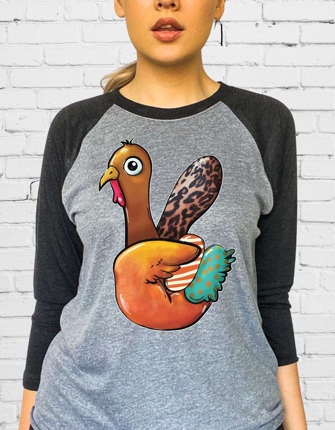 Cute Turkey Peace Sign Shirt, Ladies Fall Shirt, Thanksgiving Shirt ...