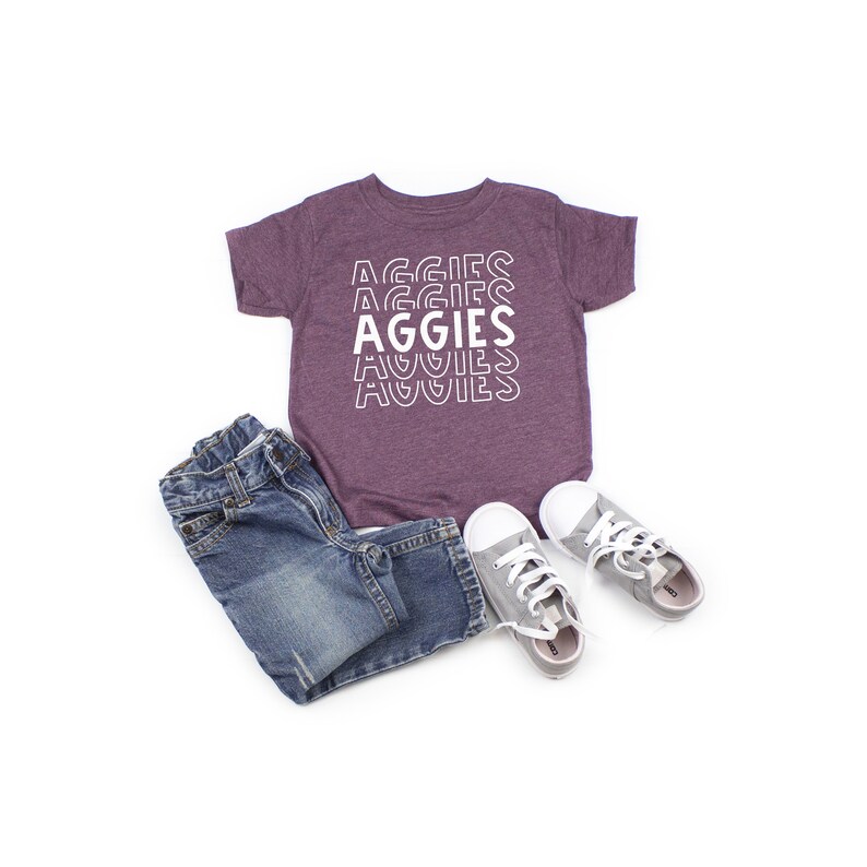 Aggies Shirt, Game Day Shirt, Texas A&M Shirt, Crew Neck Aggie, Aggie ...