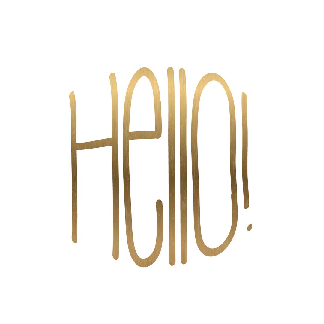 Hello Printable - Etsy