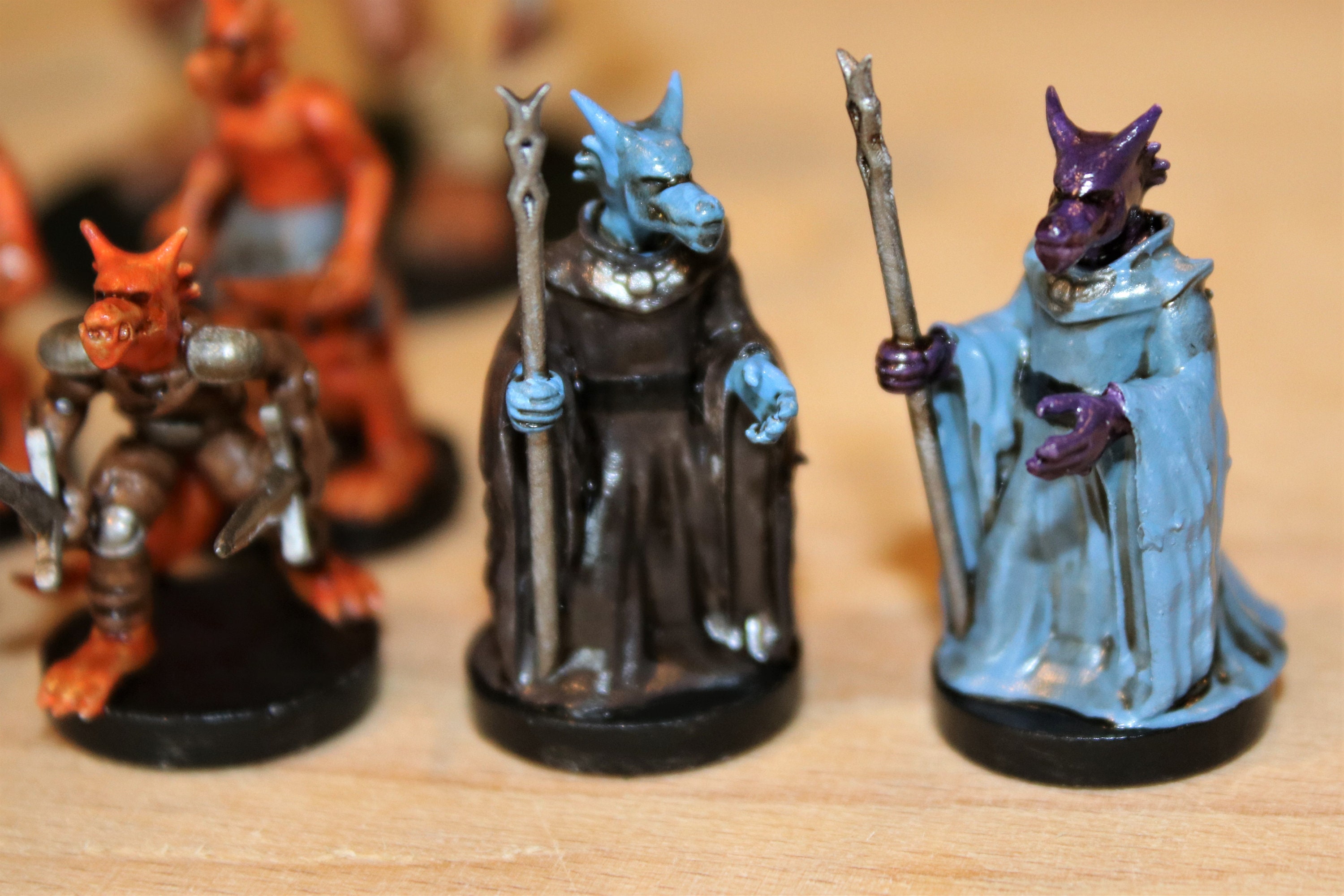 DnD miniature set Kobold Monster Army for Tabletop RPGs 16 | Etsy