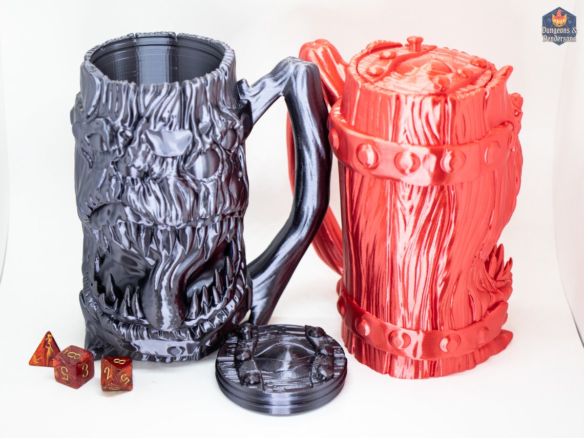 Mimic Monster Mug Cup Holder Choose Your Color Fits Cans & - Etsy