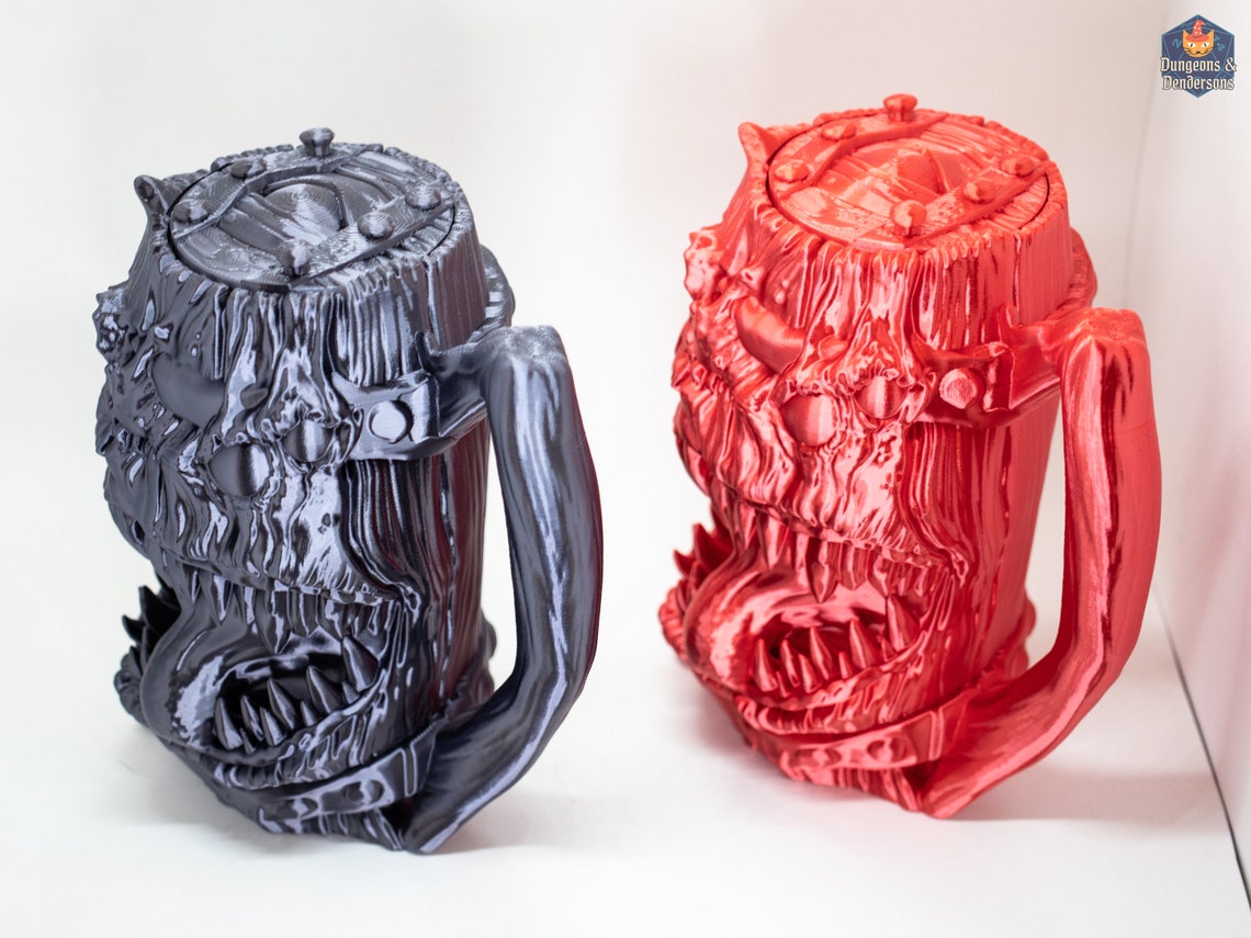 Mimic Monster Mug Cup Holder Choose Your Color Fits Cans & - Etsy