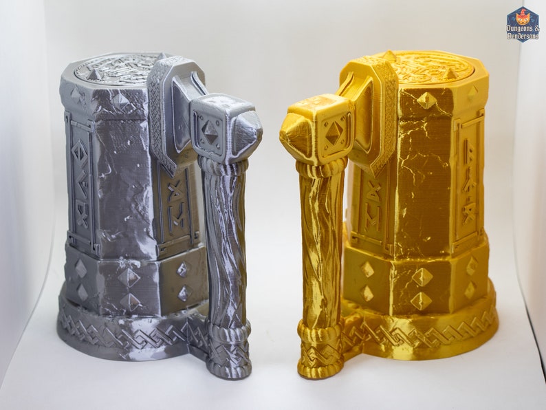 Dwarven Drinking Tankard Choose Your Color Fits Cans & Bottles 3D ...