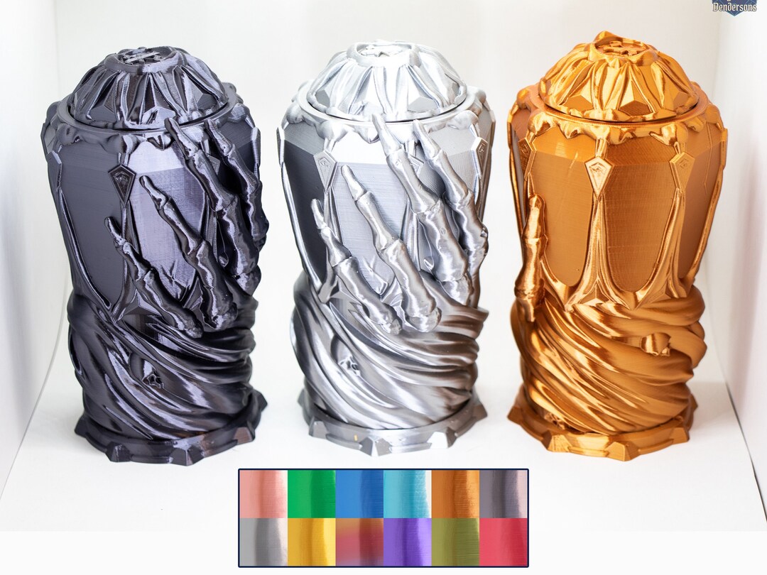 The Lich Skeletal Hand Drinking Cup Sleeve Choose Your Custom Color ...