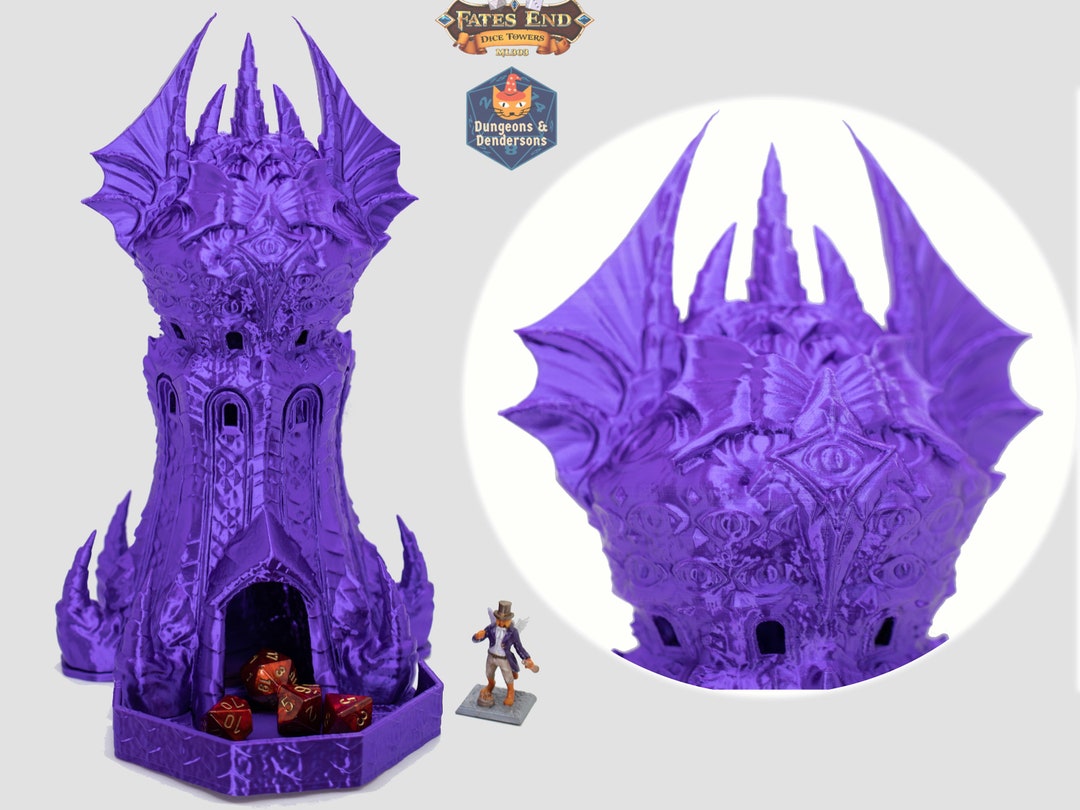 The Warlock es Spire Amethyst Würfelturm Fate es End - Etsy Österreich
