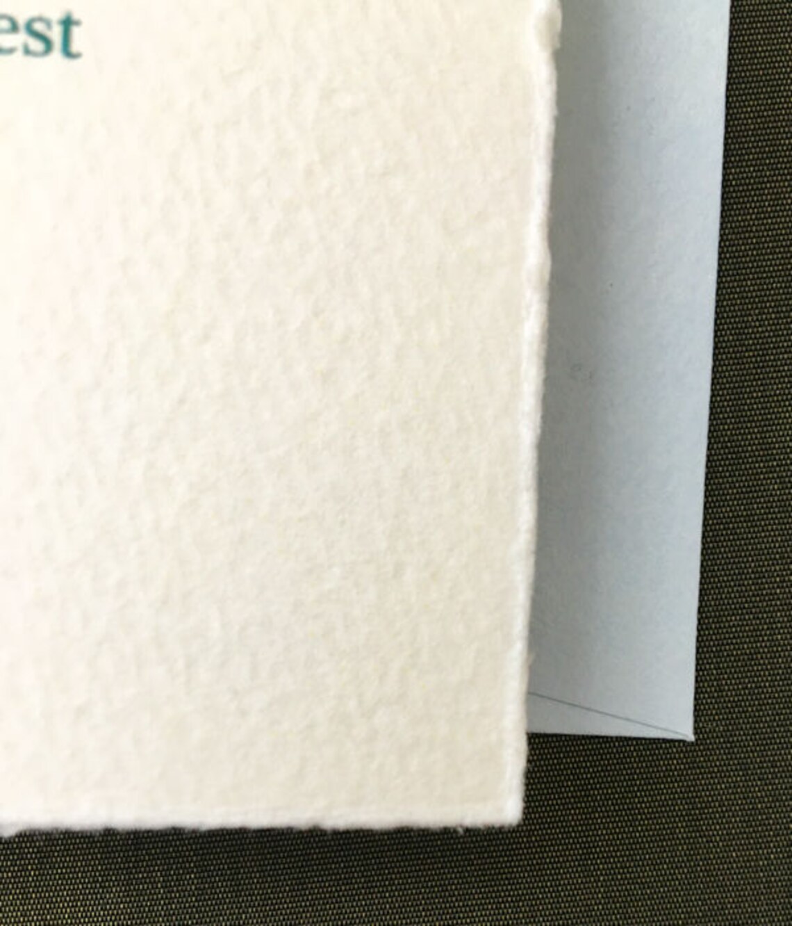 Thoughtful Condolence Card on Soft Felted Italian-made Paper - Etsy