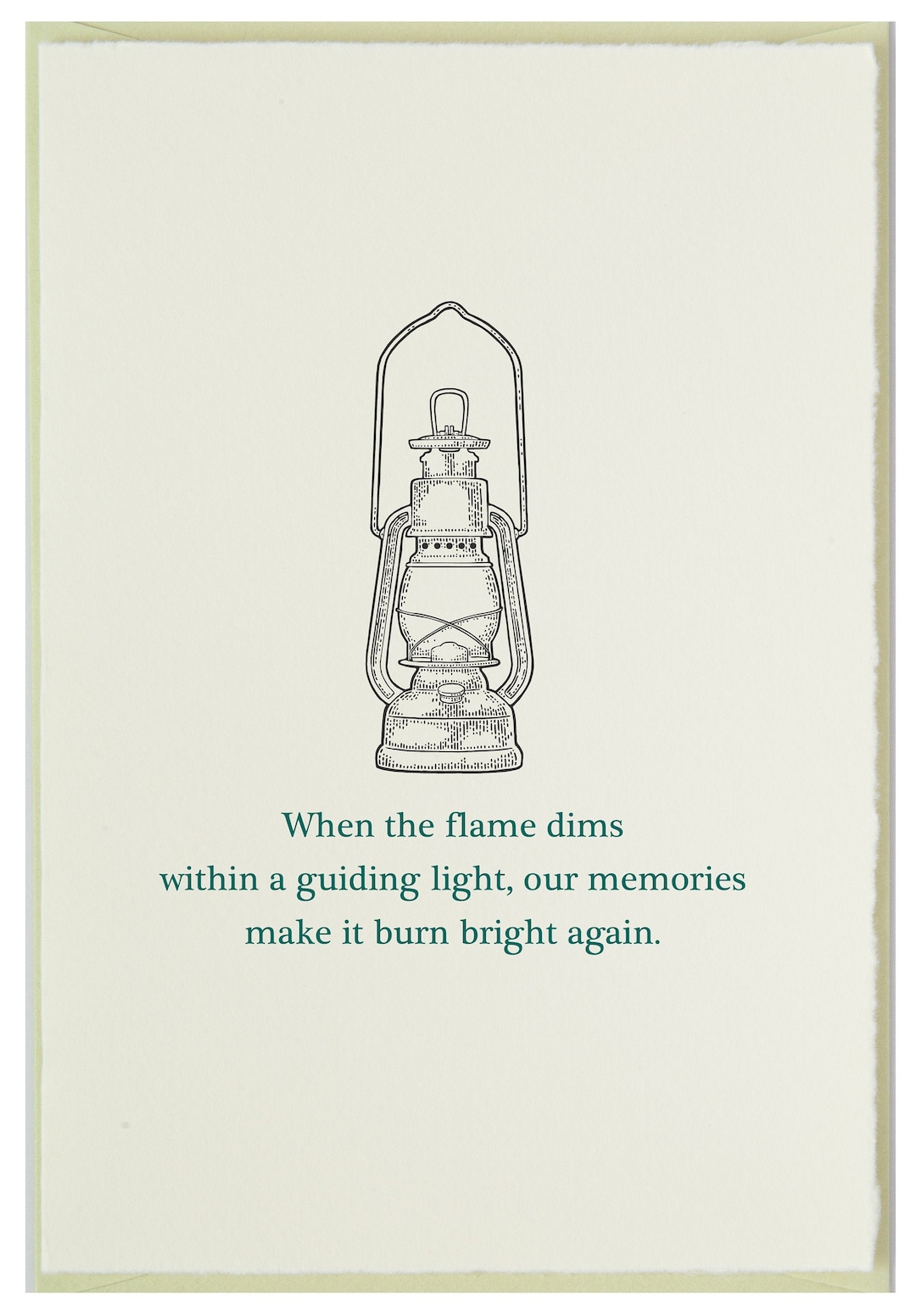 Condolence Card: Italian Paper Sympathy Card - Etsy