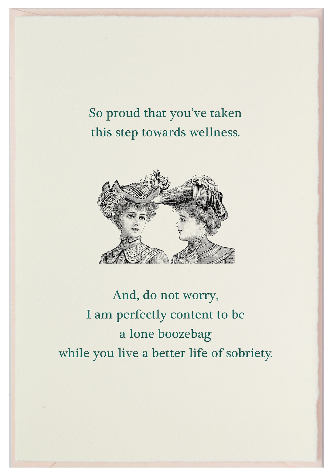 Sober Congratulations Card Printed in the Hudson Valley on Gorgeous ...