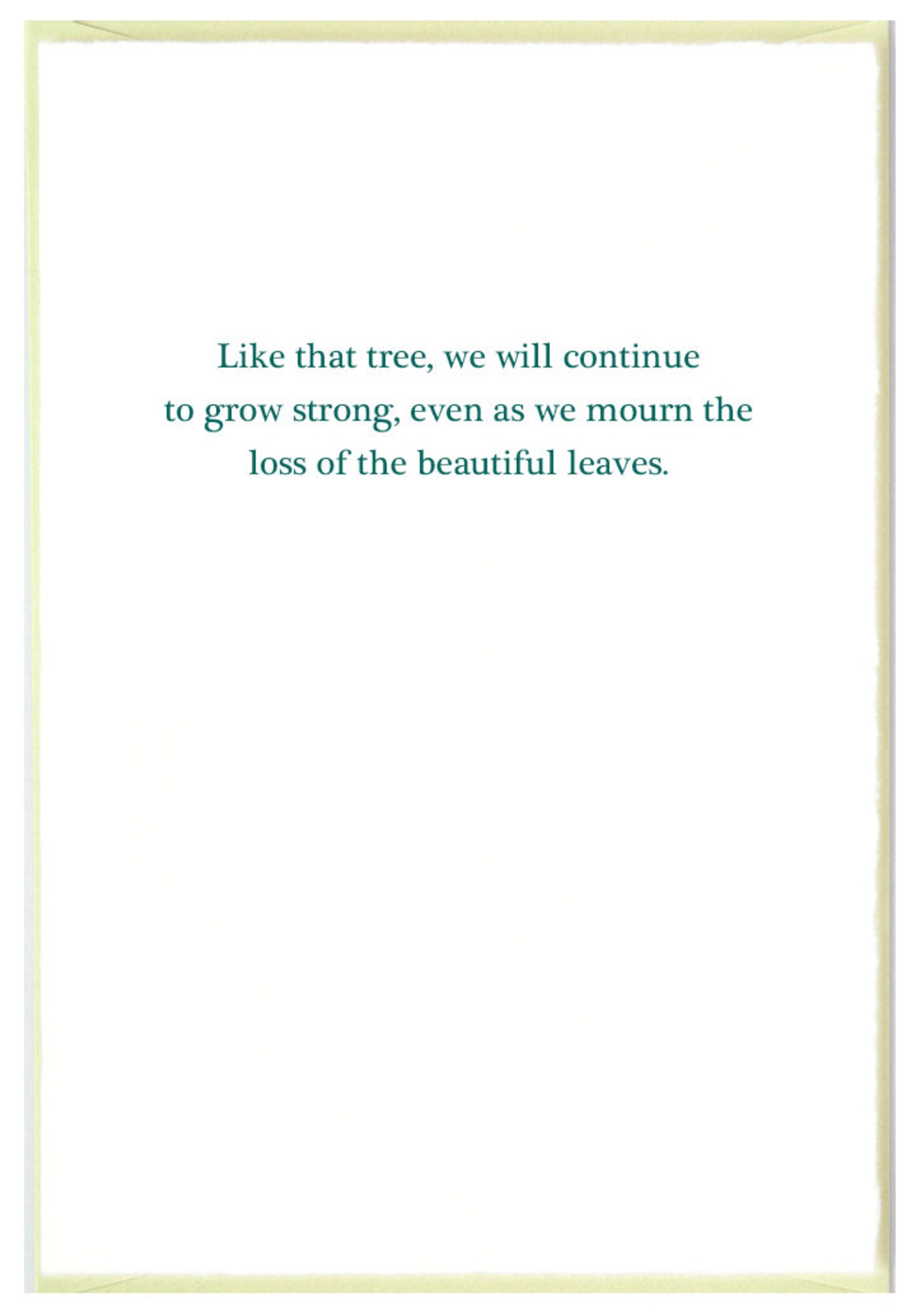 Thoughtful Condolence Card on Soft Felted Italian-made Paper - Etsy