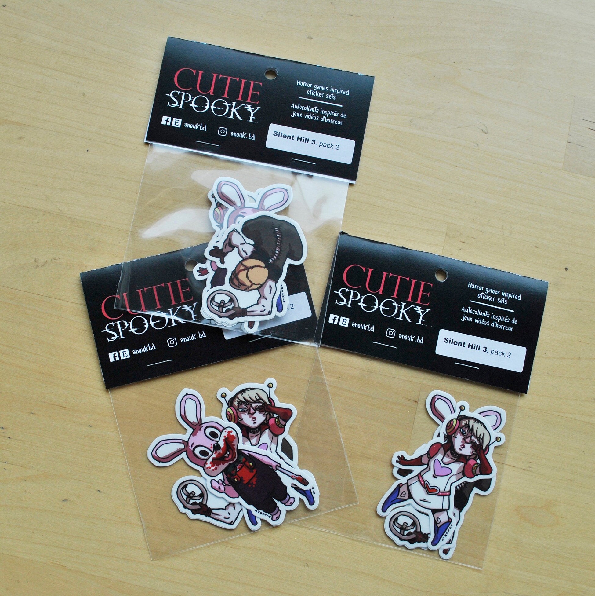 Silent Hill 3 Spooky cute Robbie the Rabbit vinyl stickers | Etsy
