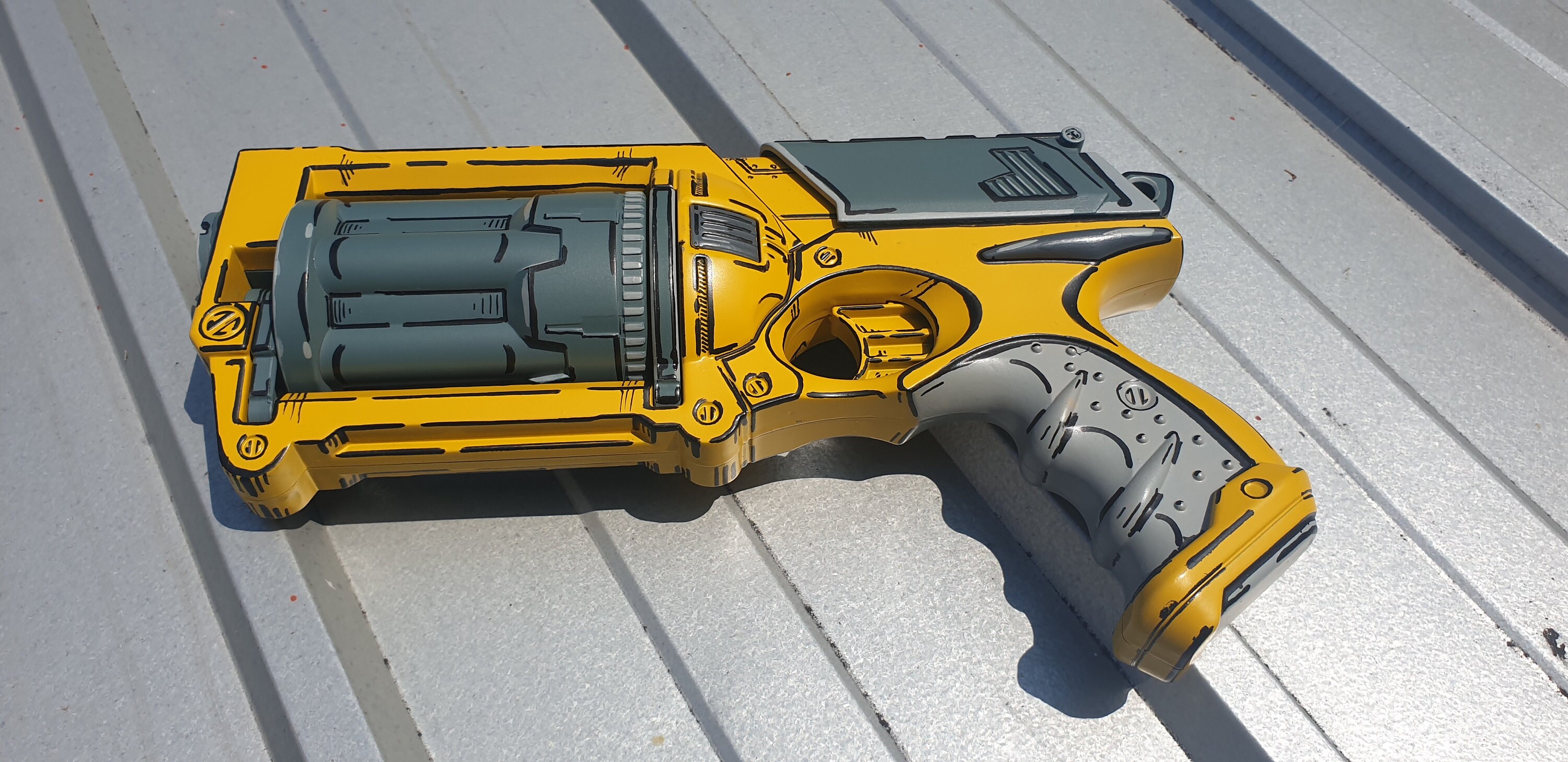 Cel Shaded Borderlands Inspired Nerf Maverick Cosplay/Nerf | Etsy