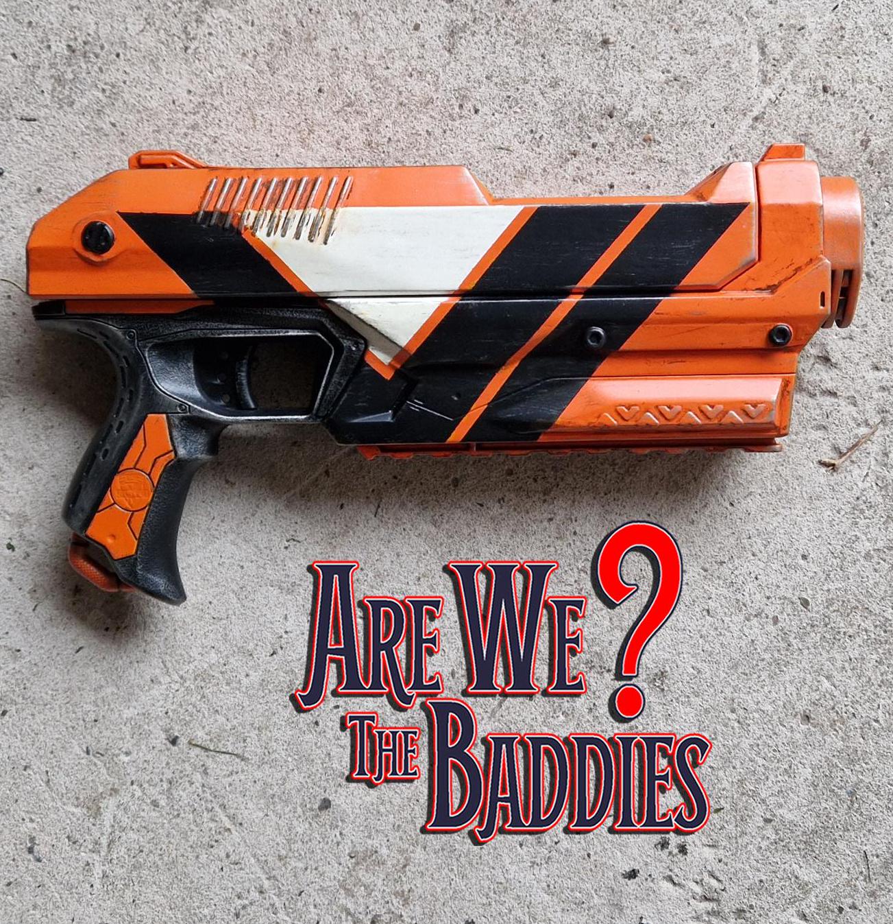 Nerf Mega Magnus Painted Are We The Baddies Nerf Unique Custom Nerf