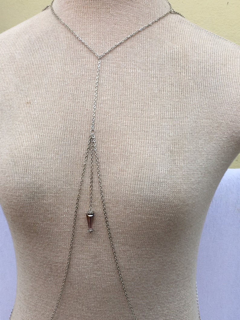 Body Chain Bralette Jewelry Bikini Body Jewelry Bralette | Etsy