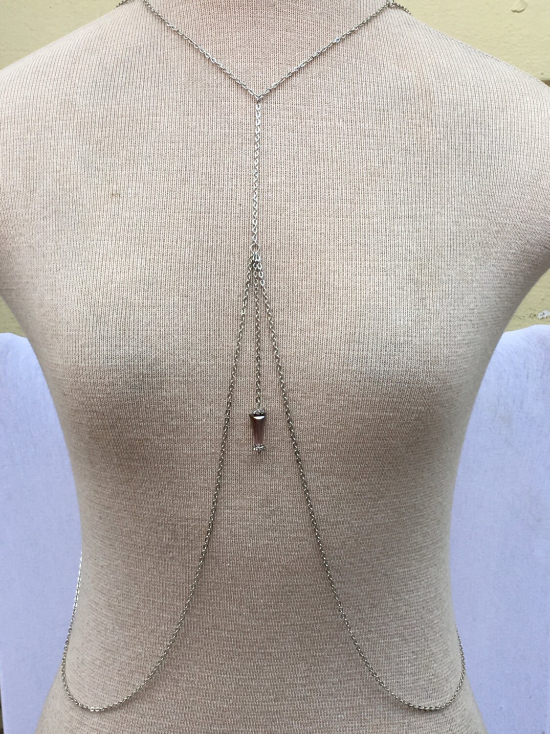 Body Chain Bralette Jewelry Bikini Body Jewelry Bralette | Etsy