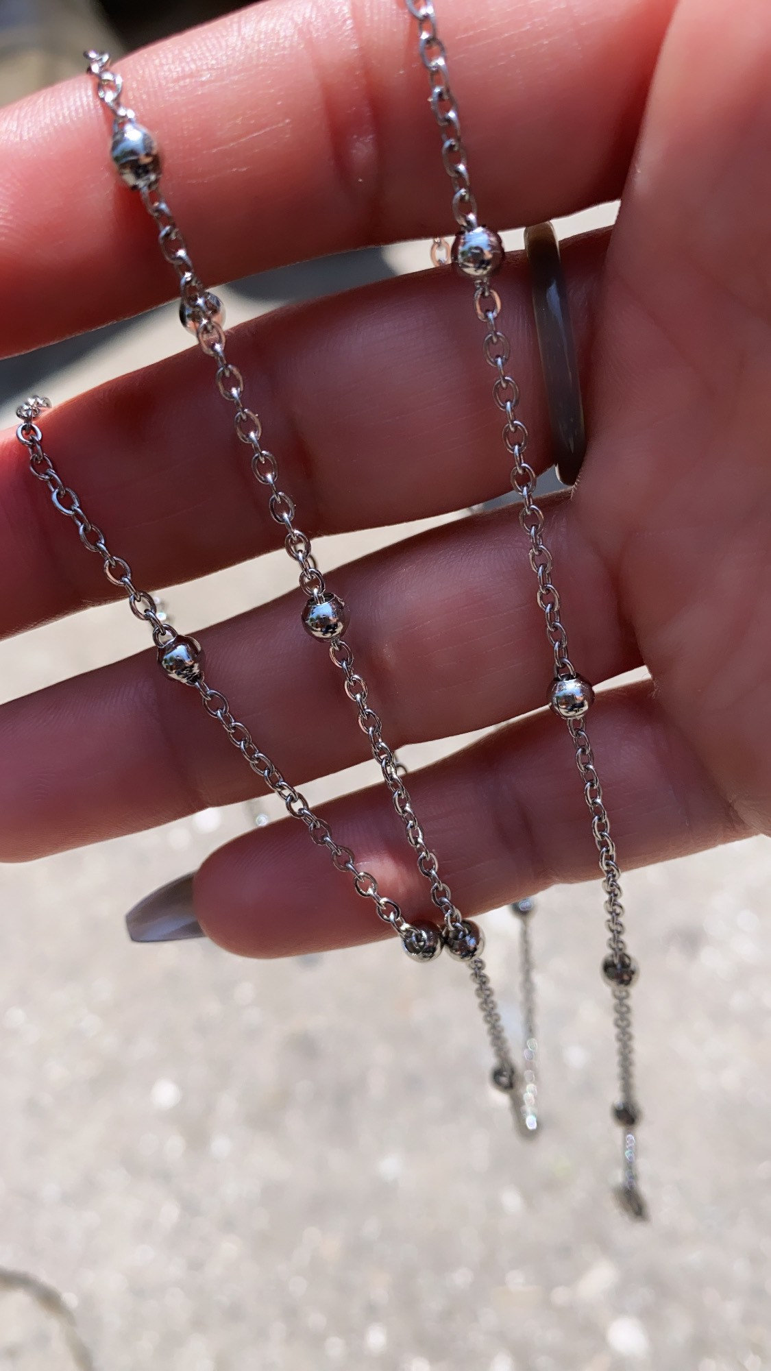 Stainless Steel Waist Chain Simple Belly Chain Bikini Body - Etsy