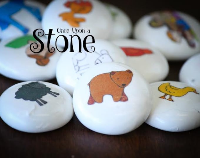 Brown Bear Story Stones - Etsy