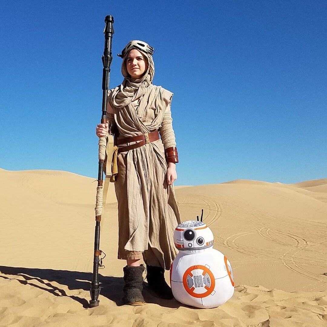 Finished 3D Printed Star Wars Rey Staff Prop for Costume / Cosplay - Etsy