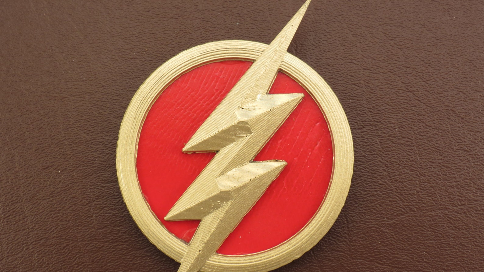 Flash Costume 3D Printed Lightning Bolt Emblem Prop for - Etsy