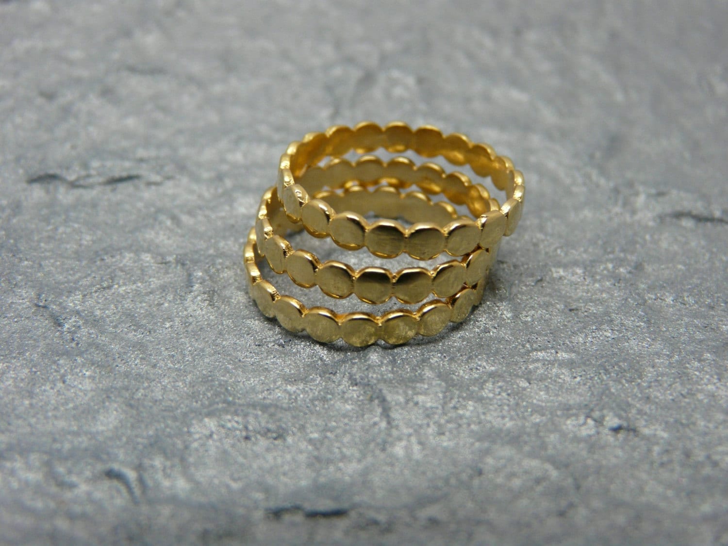 Stacking Rings Gold Rings Gold Stacking Rings Stackable - Etsy