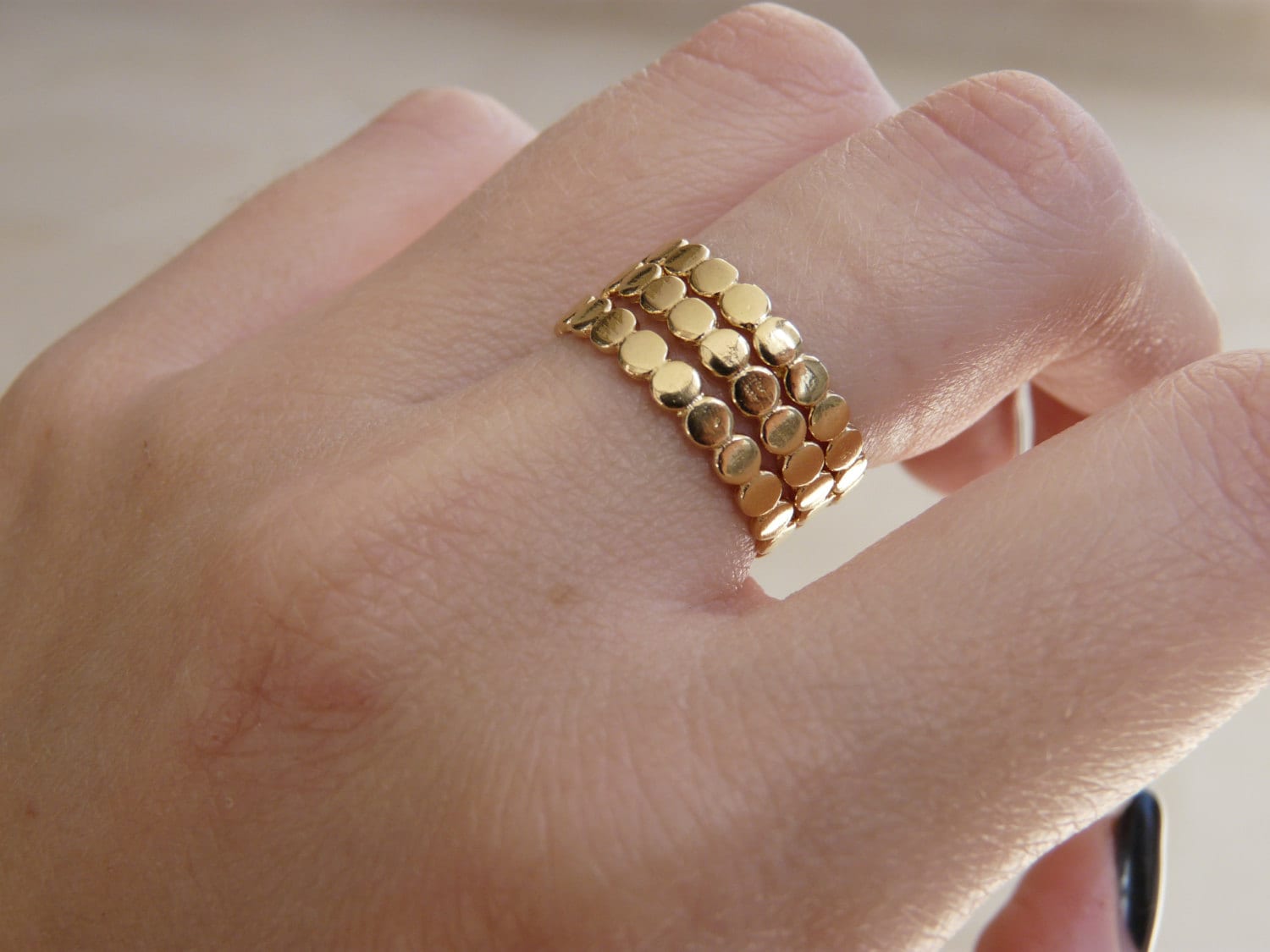 Stacking Rings, Gold Rings, Gold Stacking Rings, Stackable Rings ...