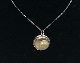 Snail Shell Necklace - Etsy